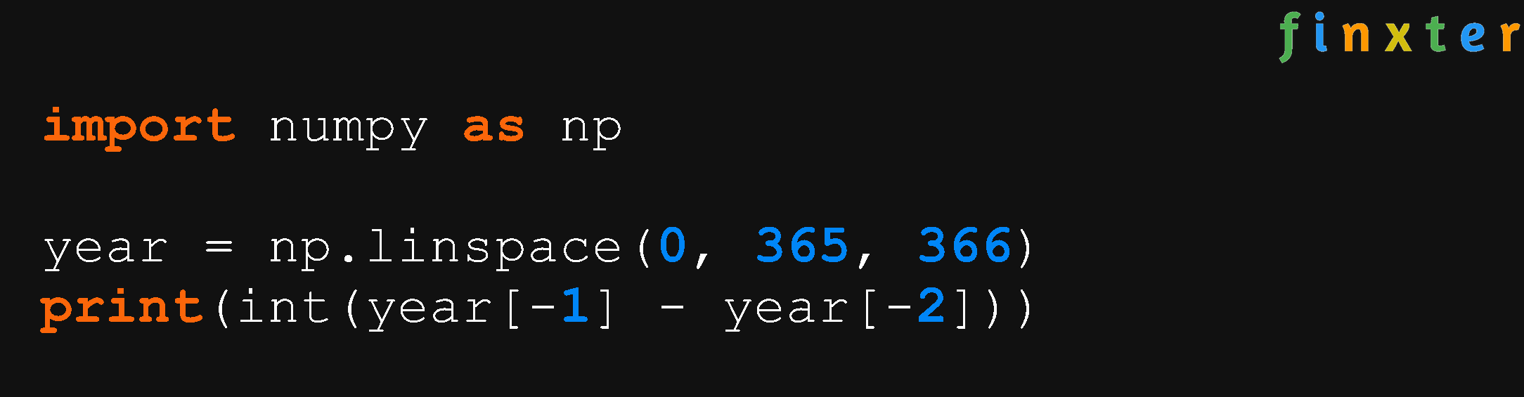 puzzle_417_numpy_linspace – Be on the Right Side of Change