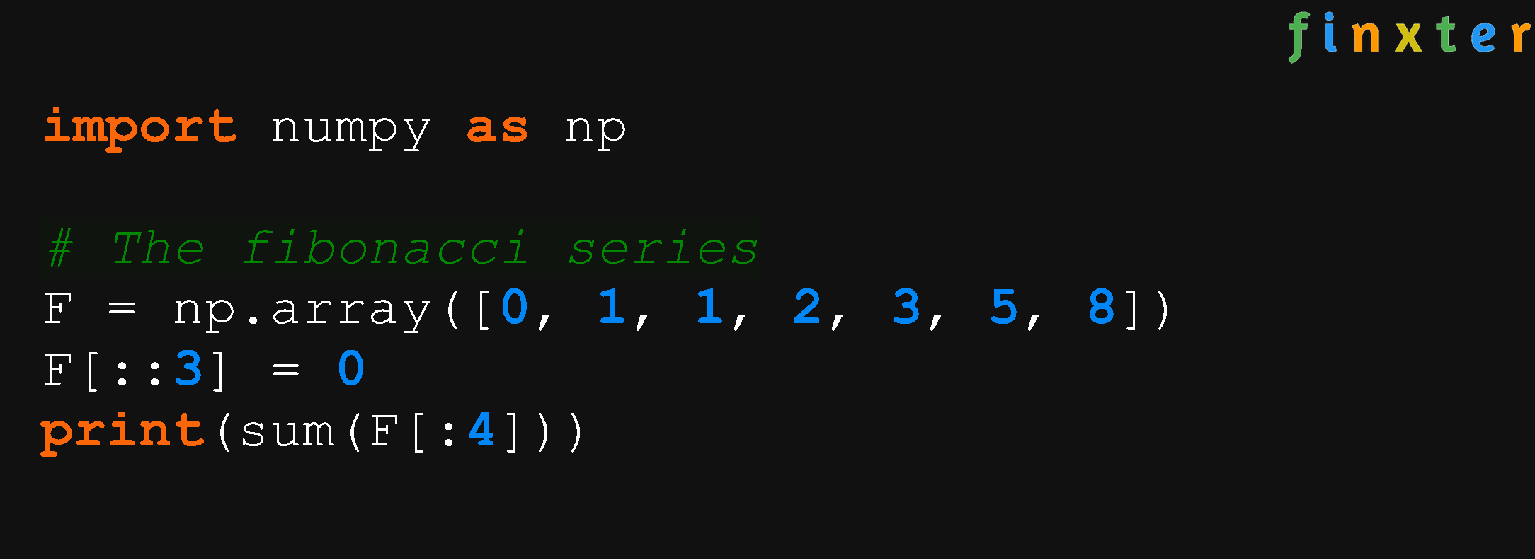 puzzle_426_numpy_indexing_writeEverySecondElement – Finxter