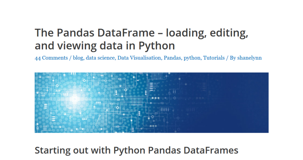 Pdf Collection 7 Beautiful Pandas Cheat Sheets — Post Them To Your Wall Be On The Right Side