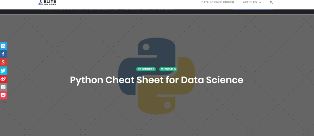 [PDF Collection] 7 Beautiful Pandas Cheat Sheets — Post Them to Your ...
