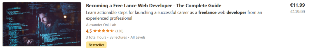 Top 11 Freelance Developer Courses for Maximum Success – Be on the ...