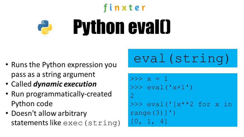 Eval Be On The Right Side Of Change