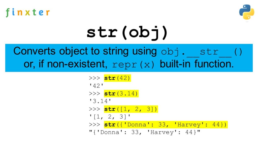 Python Str Function Be On The Right Side Of Change