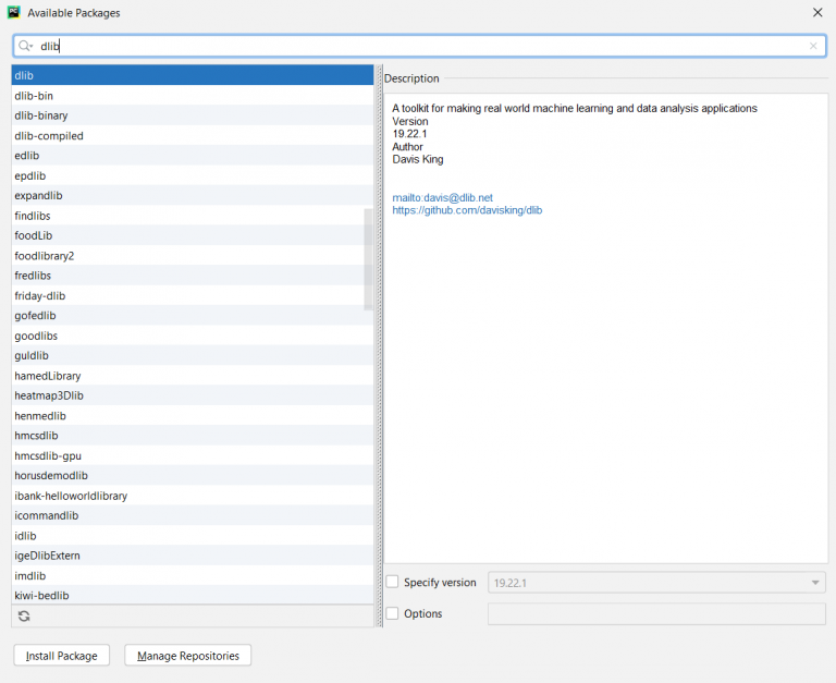 How to Install dlib on PyCharm? - Be on the Right Side of Change