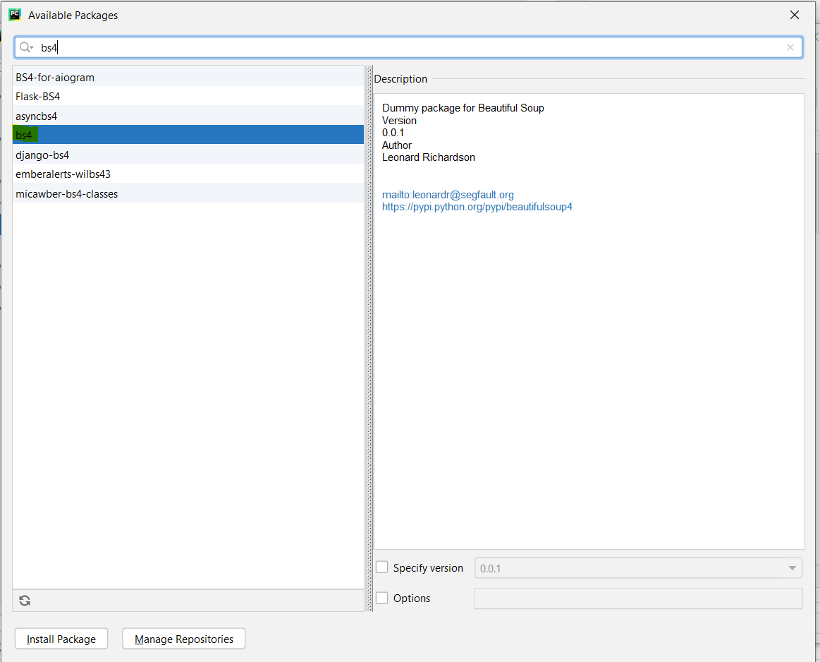 How to Install BeautifulSoup on PyCharm? – Be on the Right Side of Change