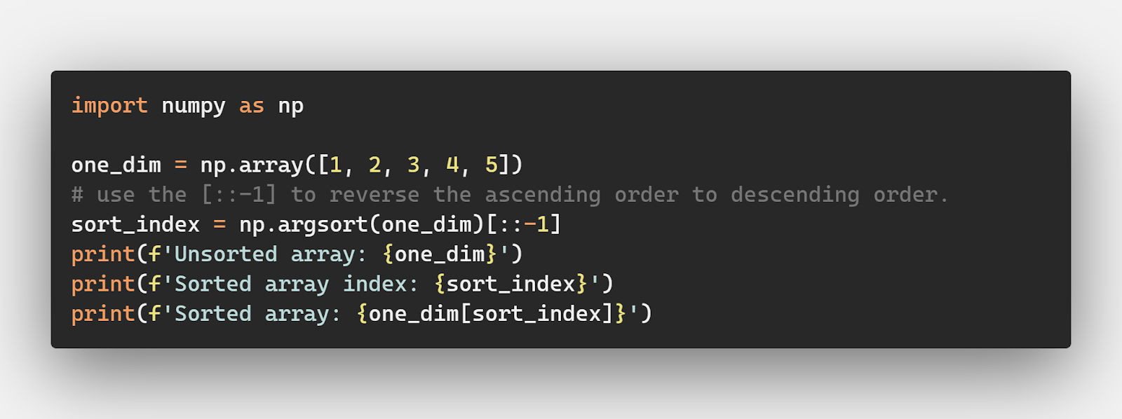 np.argsort() — A Simpe Illustrated Guide – Be on the Right Side of Change