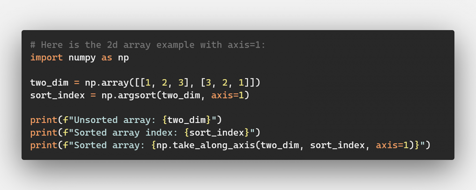 np.argsort() — A Simpe Illustrated Guide – Be on the Right Side of Change