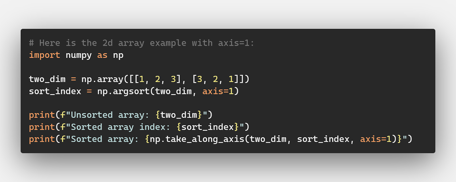 np.argsort() — A Simpe Illustrated Guide – Be on the Right Side of Change