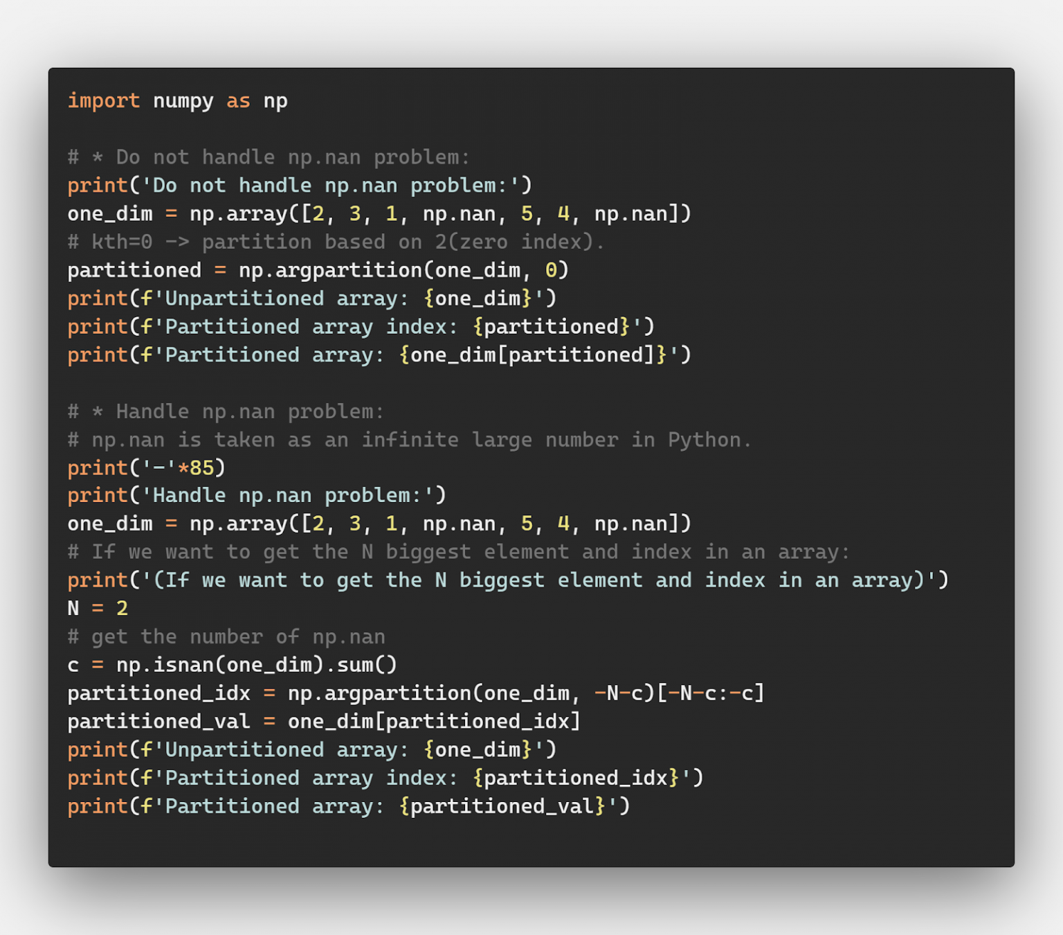 np.argpartition() — A Simple Illustrated Guide – Be on the Right Side of Change