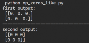 np.zeros() — A Simple Illustrated Guide – Be on the Right Side of Change