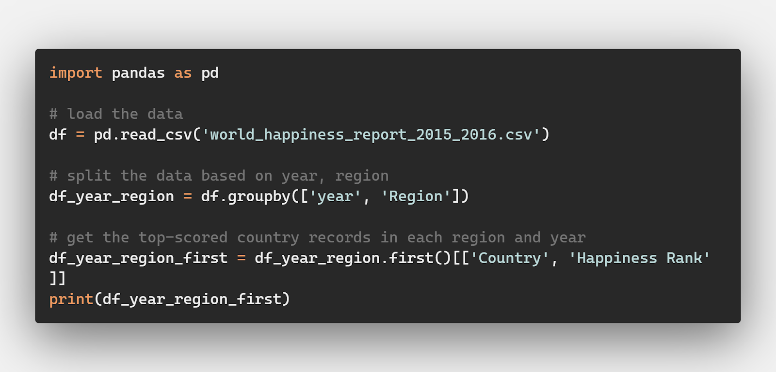 pd.DataFrame.groupby() – A Simple Illustrated Guide – Be on the Right ...