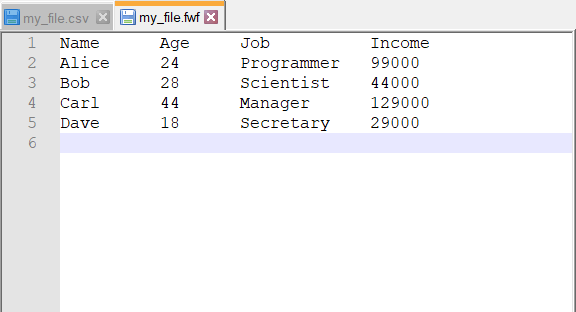 Python Convert Fixed Width File To CSV Be On The Right Side Of Change