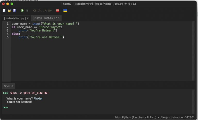 Micropython Basics While Loop Operators And User Input Be On The