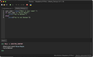 MicroPython Basics – While Loop, Operators, and User Input – Be on the ...
