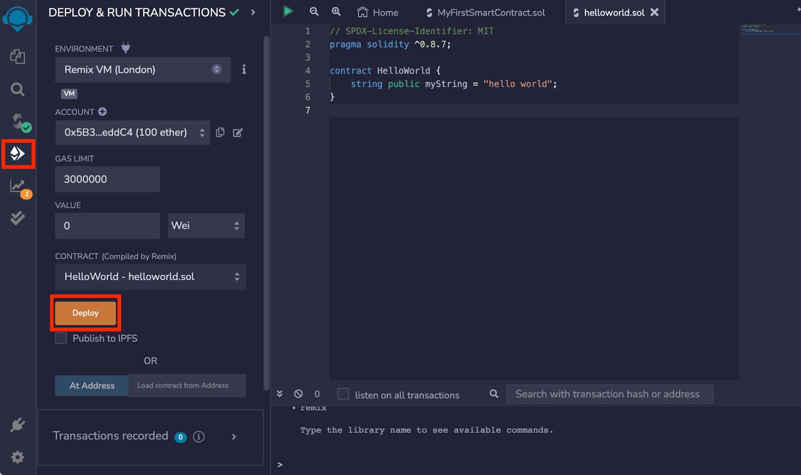Solidity Remix IDE Quickstart – Be on the Right Side of Change