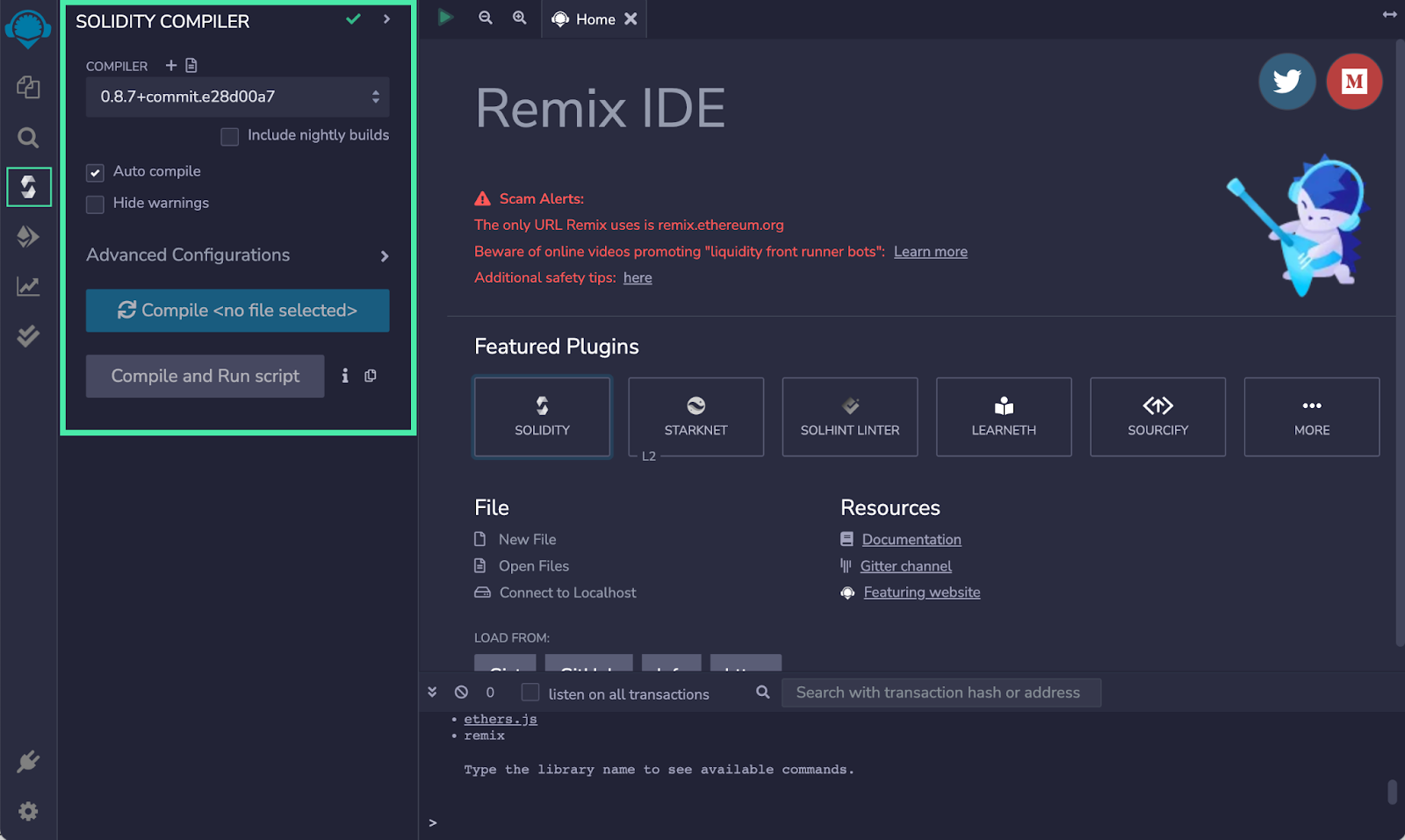 Solidity Remix IDE Quickstart – Be on the Right Side of Change