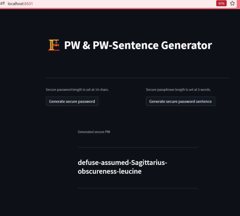 I Made a Password Generator in Streamlit That's Really Secure (Maybe ...
