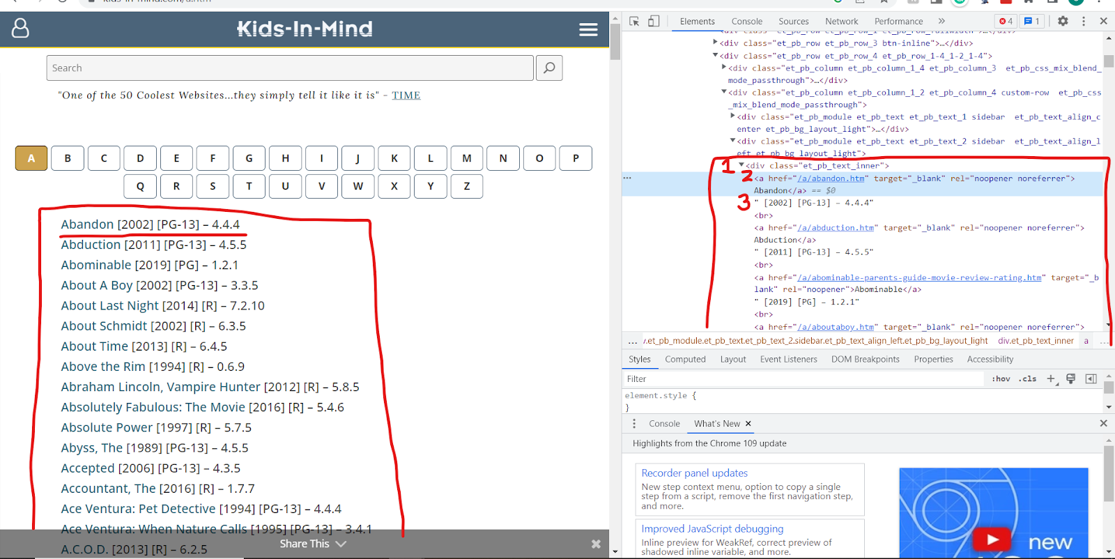 I Built A Kids Movie Ratings Database Using Beautiful Soup Be On The