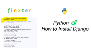 PIP Install Django – A Helpful Illustrated Guide – Be on the Right Side ...