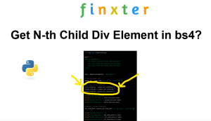 How to Access the First, Second, or N-th Child Div Element in BeautifulSoup? – Be on the Right ...