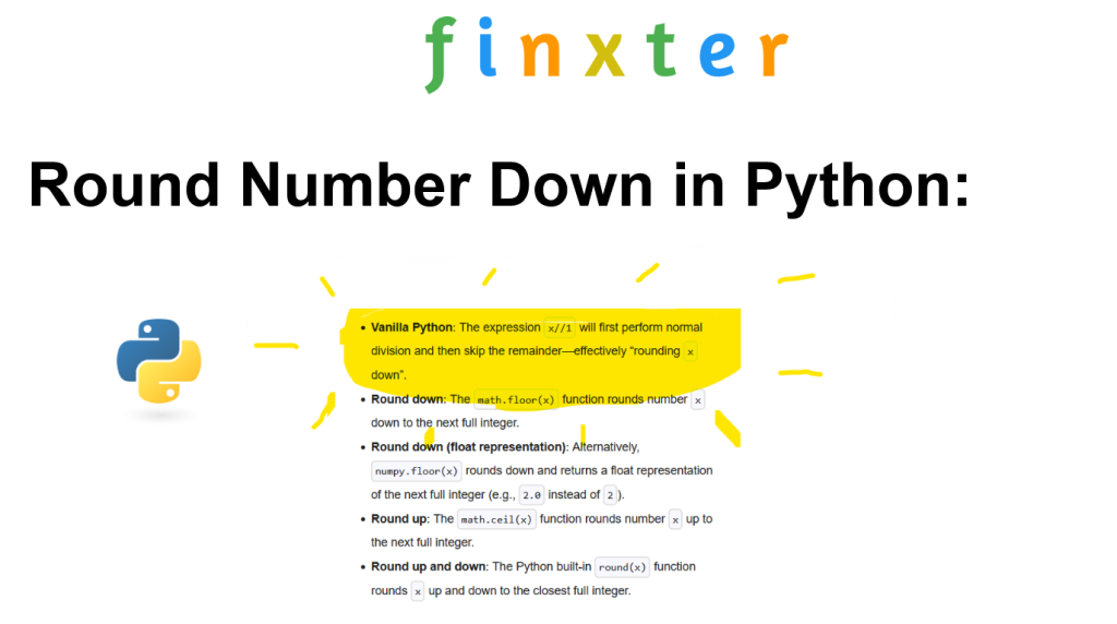 How To Round A Number Down In Python 6 Easy Ways Be On The Right