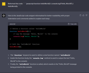 Format Code Block in ChatGPT: Quick and Simple Guide – Be on the Right ...