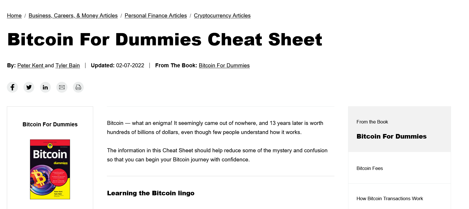 10 Best Bitcoin Cheat Sheets – Be on the Right Side of Change