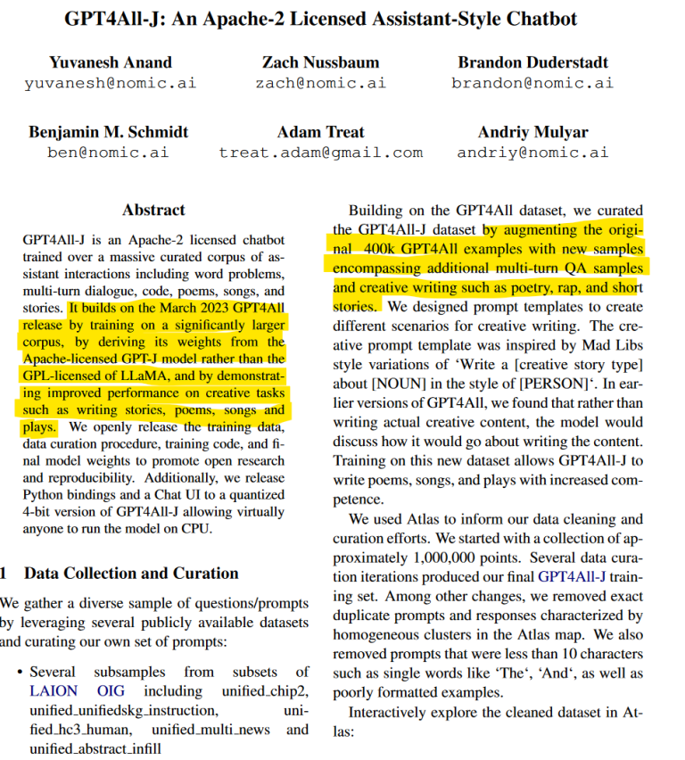 GPT4ALL vs GPT4ALL-J – Be on the Right Side of Change