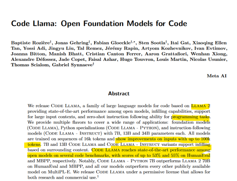 Code Llama 2: Examples and Playground (Try It Yourself) – Be on the ...