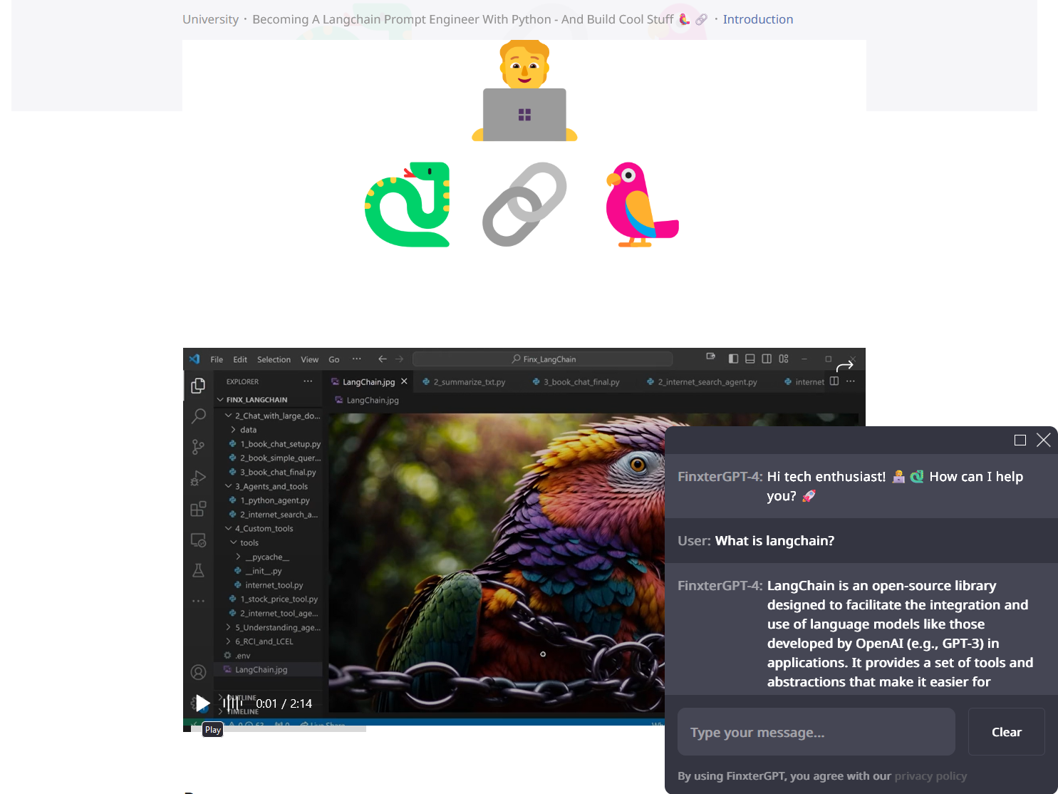 Introducing FinxterGPT — Your State-of-the-Art Learning Experience at ...