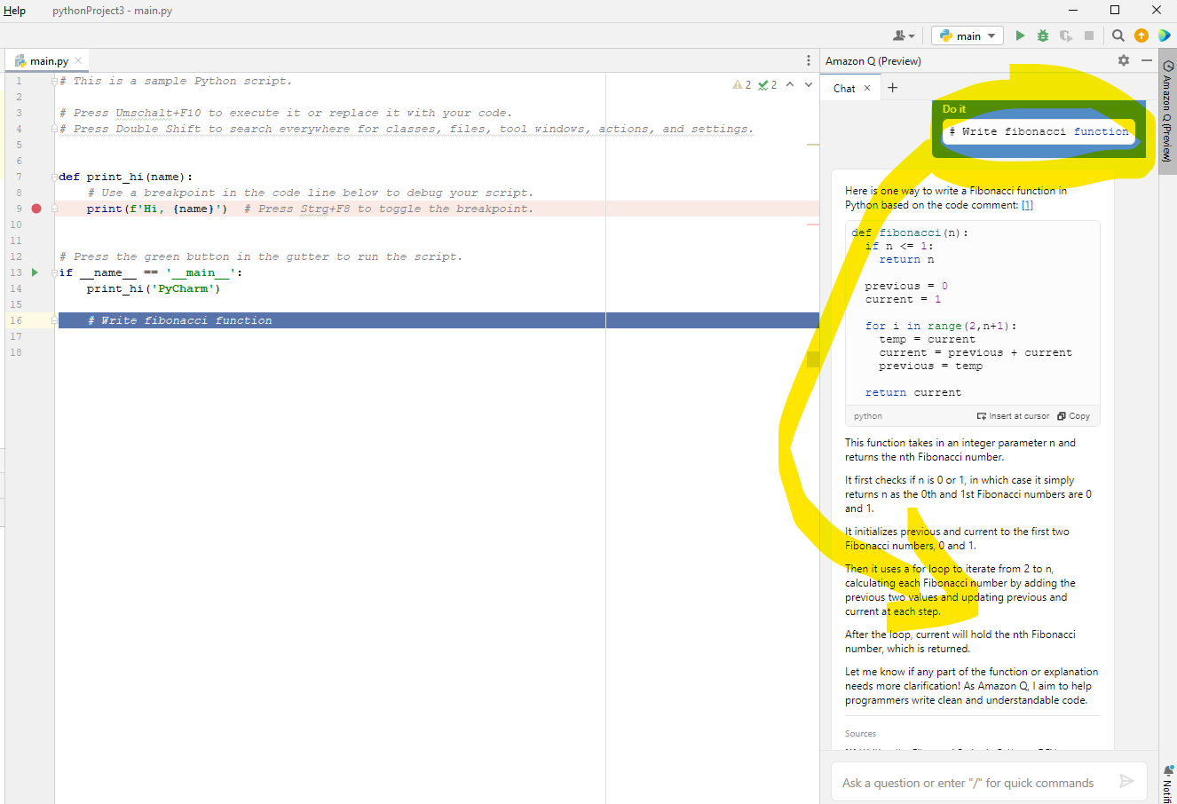 Amazon Q and CodeWhisperer in PyCharm - A Visual Installation Guide ...