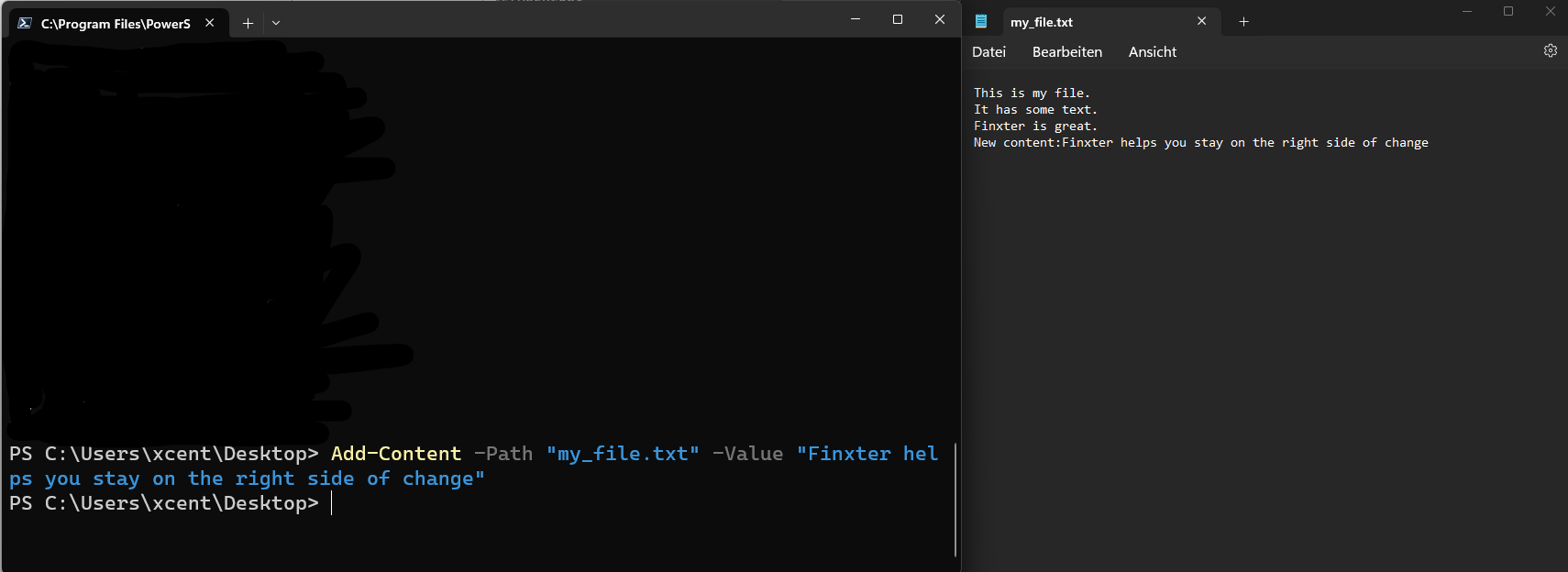 How Do You Add Text to a File in Windows PowerShell? – Be on the Right Side of Change