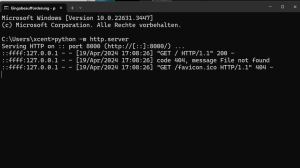 Python One Line HTTP Server: An Easy Quickstart for Beginners – Be on ...