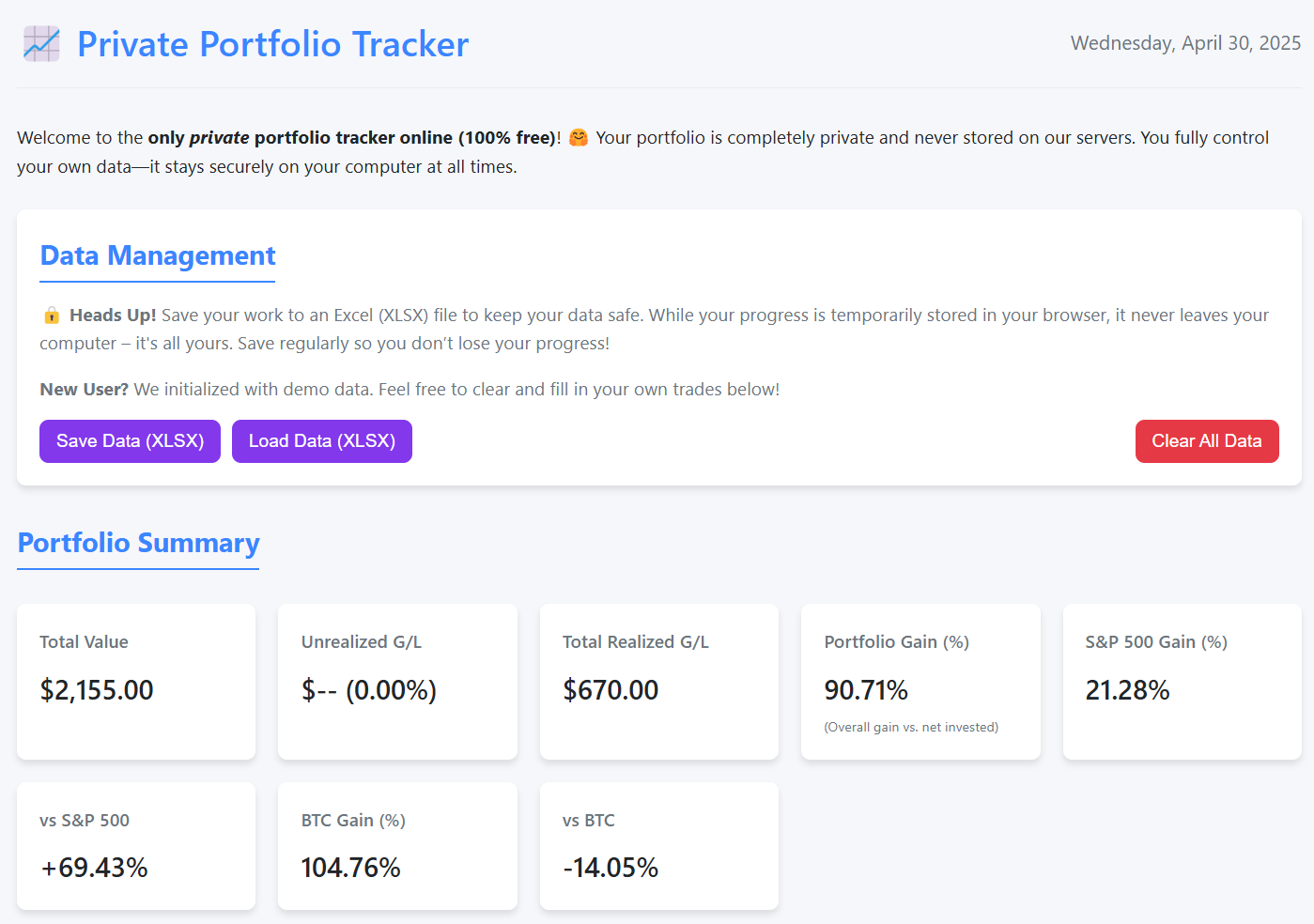 Best Completely Free Investment Portfolio Trackers (2025 Edition) – Be ...