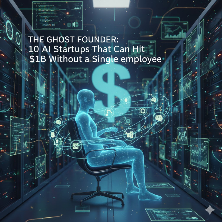 The Ghost Founder: 10 AI Startups That Can Hit $1B Without a Single ...